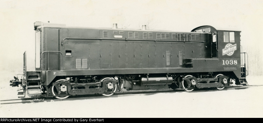 CNW VO-1000 #1038 - Chicago & North Western